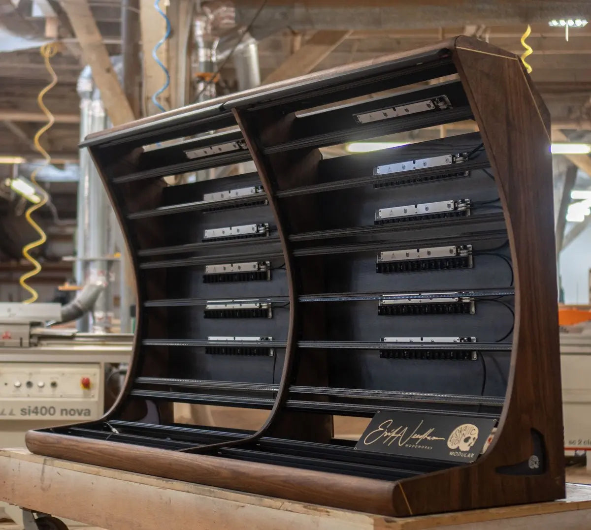Custom Eurorack Cases | Needham Woodworks